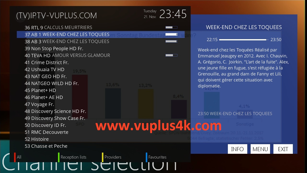 [TUTORIAL] How to install IPTV subscription on OpenATV – VUPLUS4K