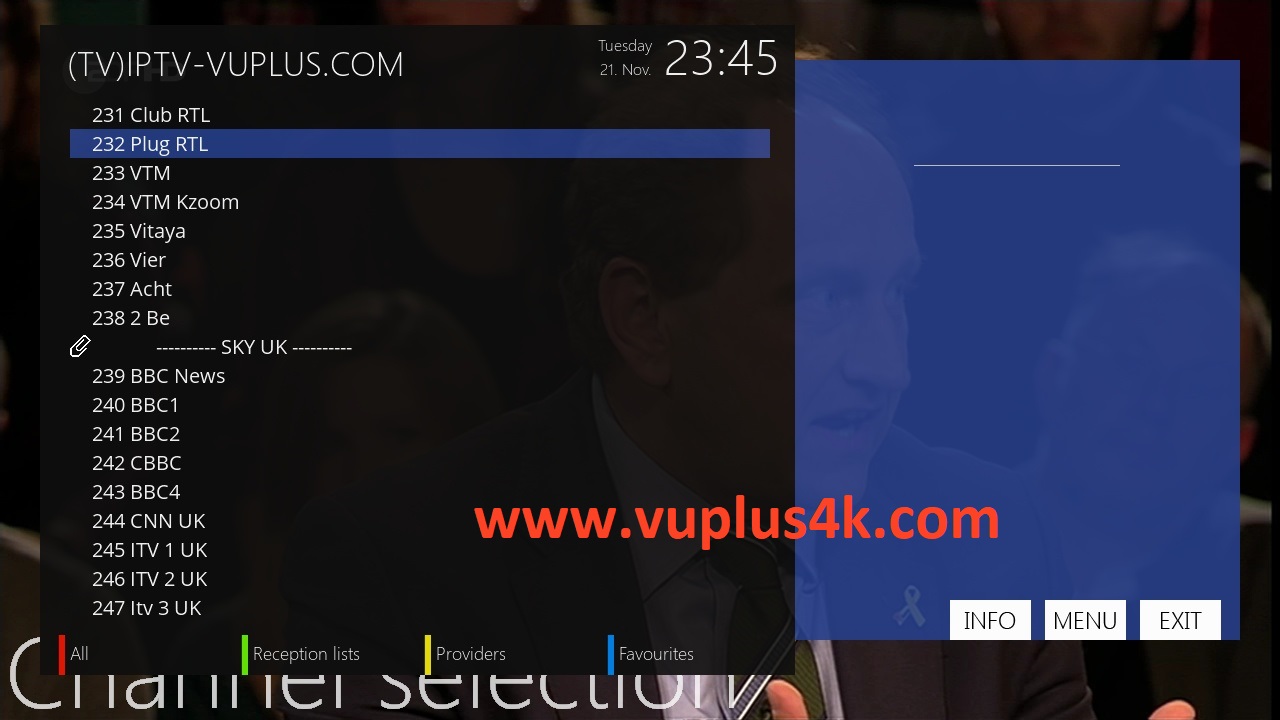 [TUTORIAL] How to install IPTV subscription on OpenATV – VUPLUS4K