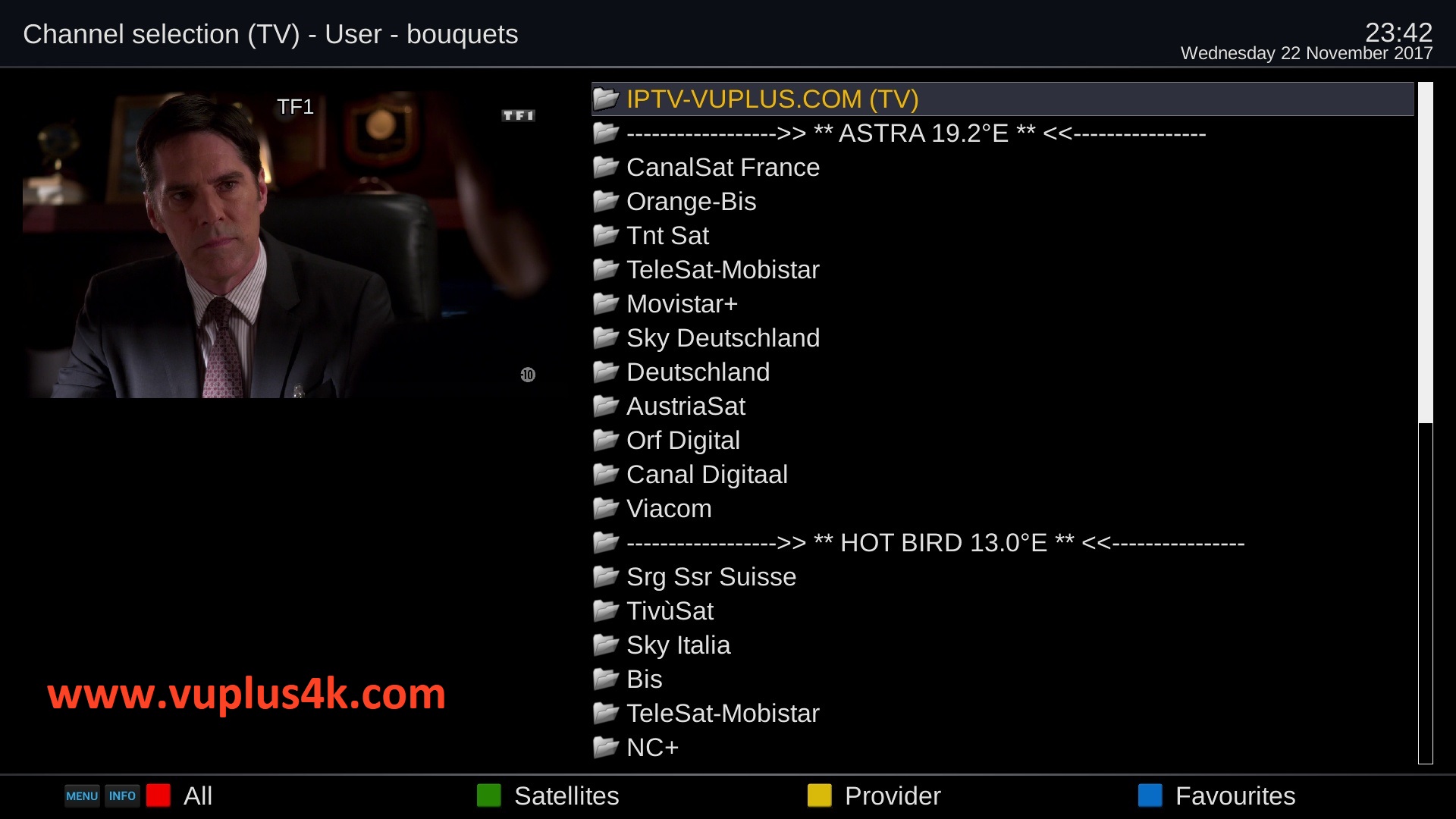 [TUTORIAL] How to install IPTV subscription on OPENPLi – VUPLUS4K