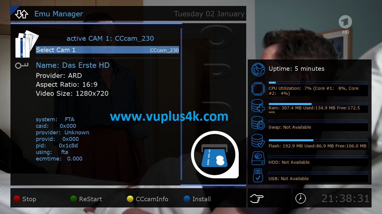 [TUTORIAL] How to install CCcam on OpenDROID – VUPLUS4K