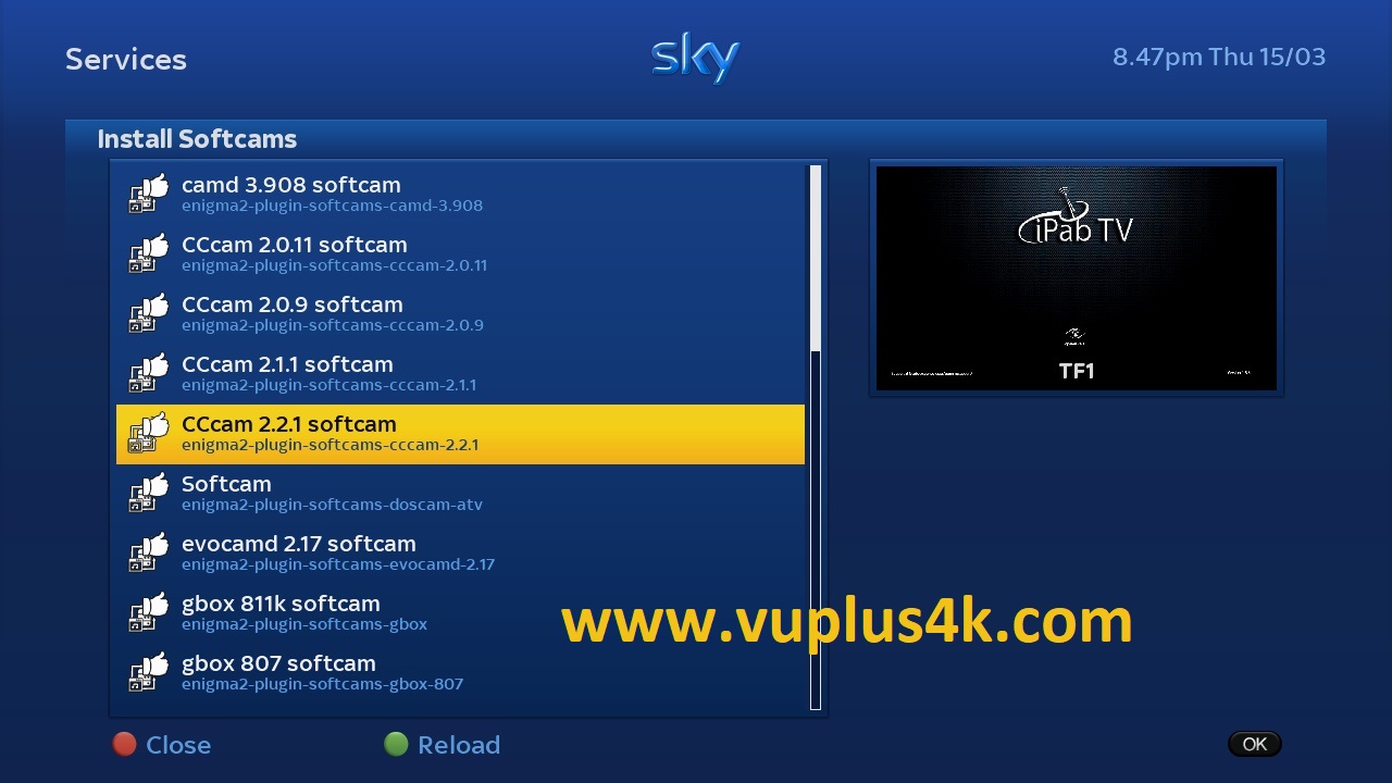 [TUTORIAL] How to install CCCAM on iPab TV – VUPLUS4K