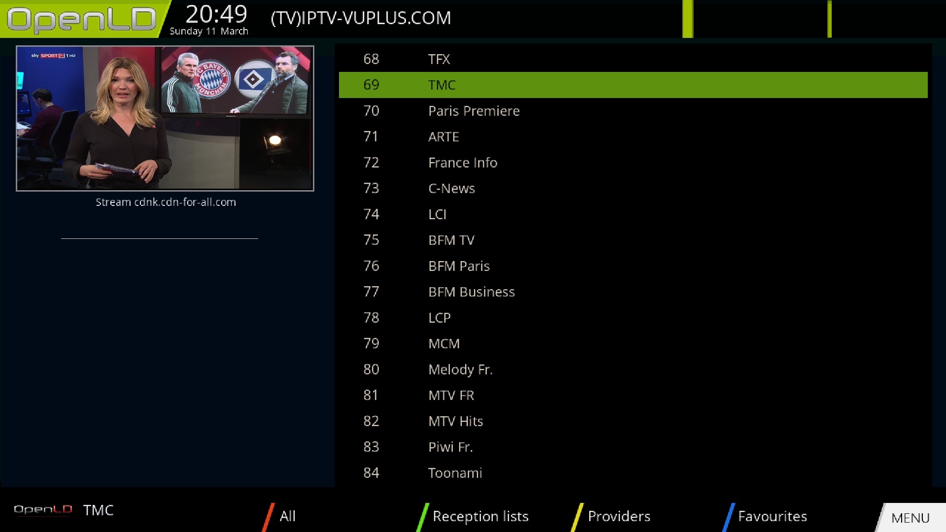 [TUTORIAL] How to install IPTV subscription on OpenLD – VUPLUS4K