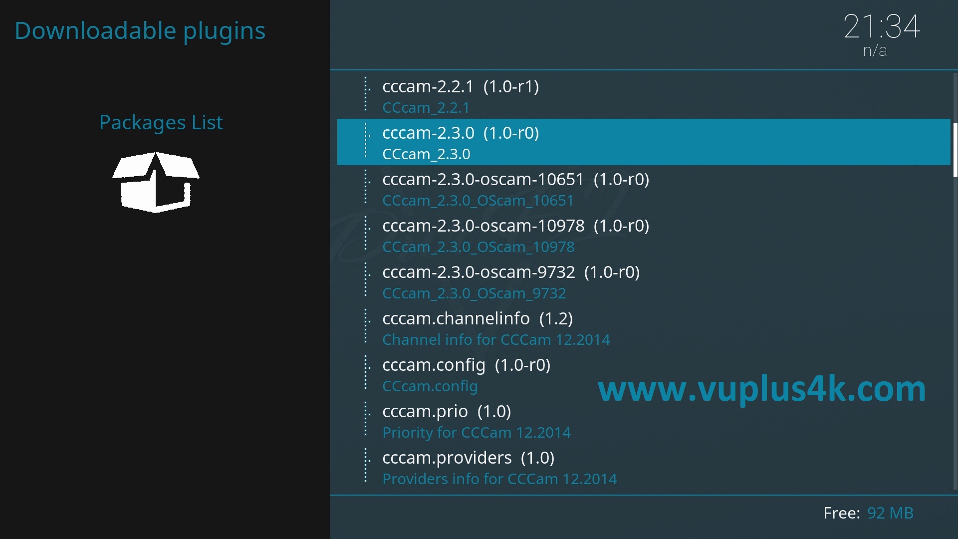 [TUTORIAL] How to install CCCAM on Pur E2 – VUPLUS4K