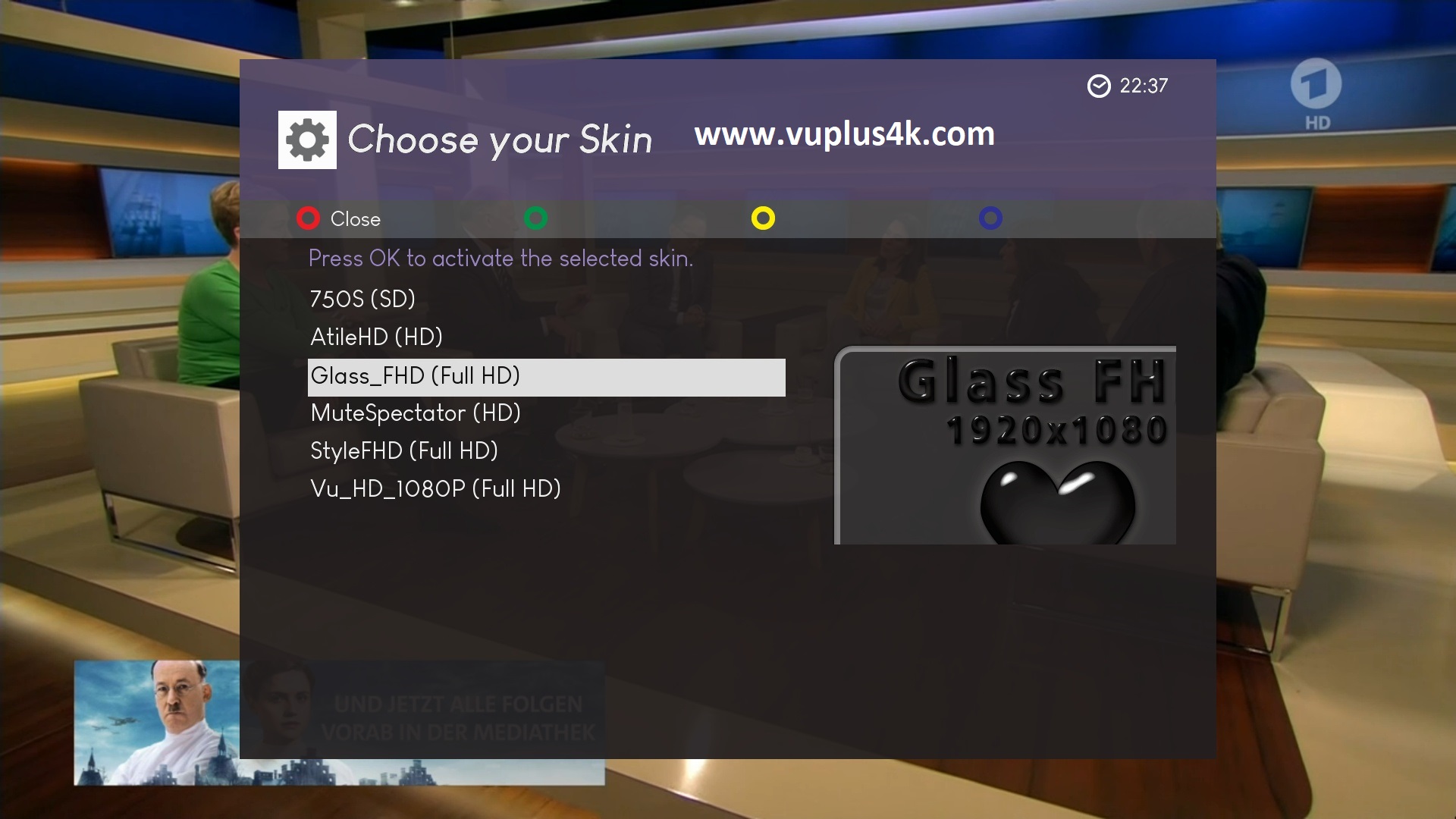 [TUTO] How to install SKIN on VTI – VUPLUS4K