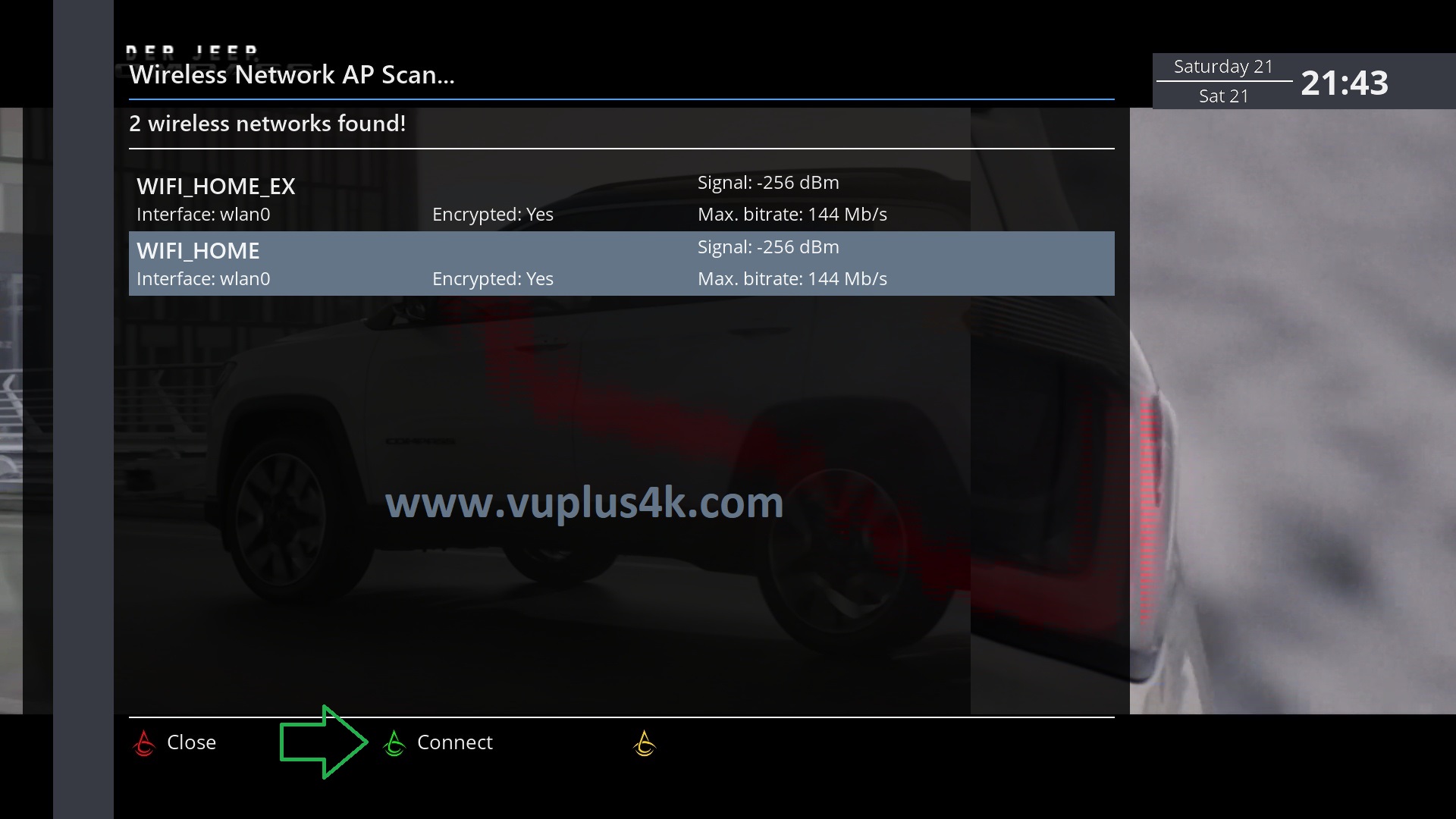 [TUTORIAL] How to configure Wireless on OpenVision – VUPLUS4K