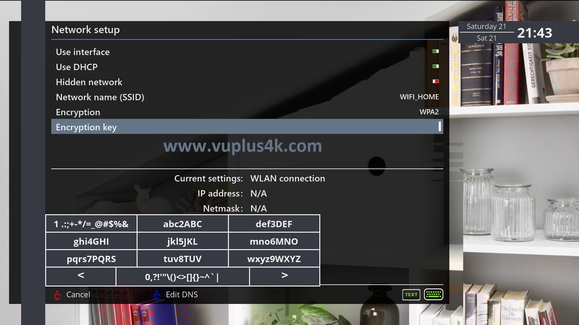 [TUTORIAL] How to configure Wireless on OpenVision – VUPLUS4K
