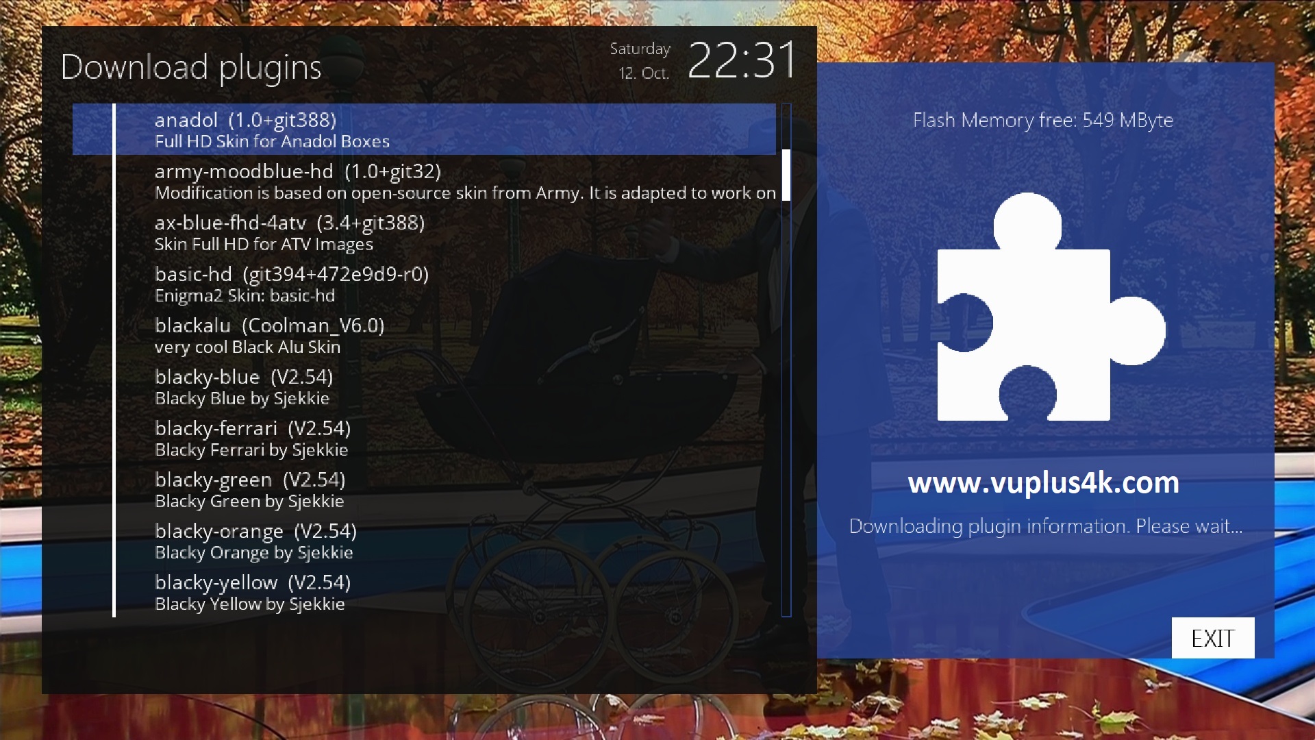 [TUTO] How to install SKIN on OPENATV – VUPLUS4K