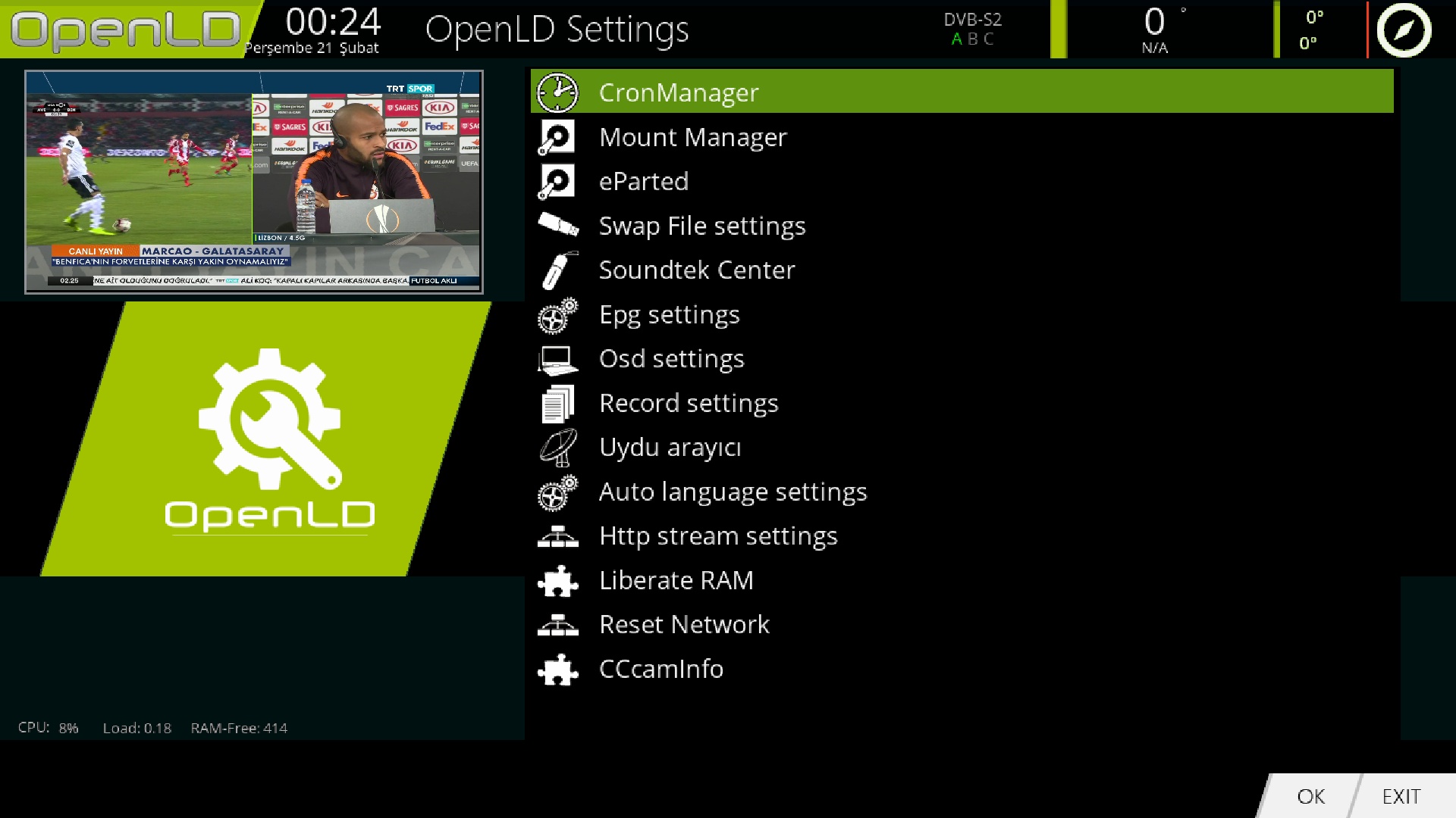OpenLD 3.4 for Vu+ SOLO 2 - VU+ SOLO 2 - Linux Satellite Support Community