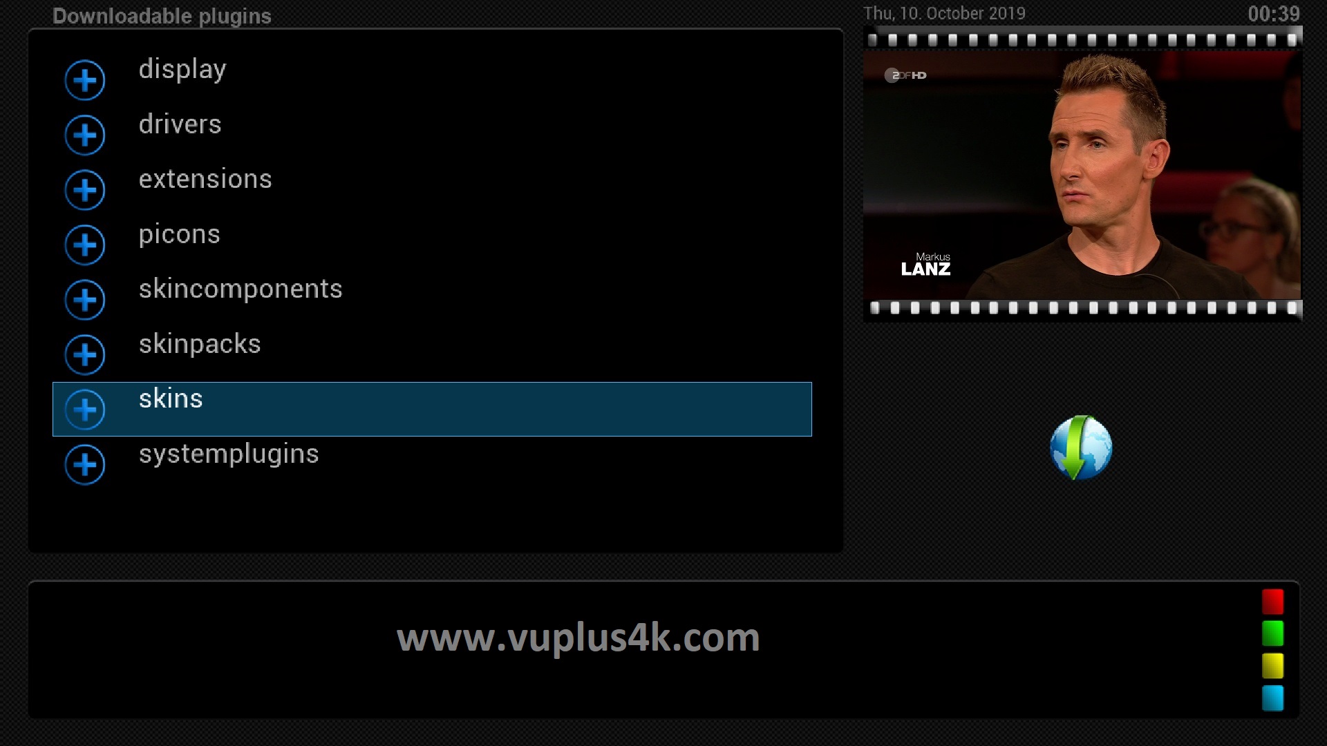 [TUTO] How to install SKIN on OpenESI – VUPLUS4K