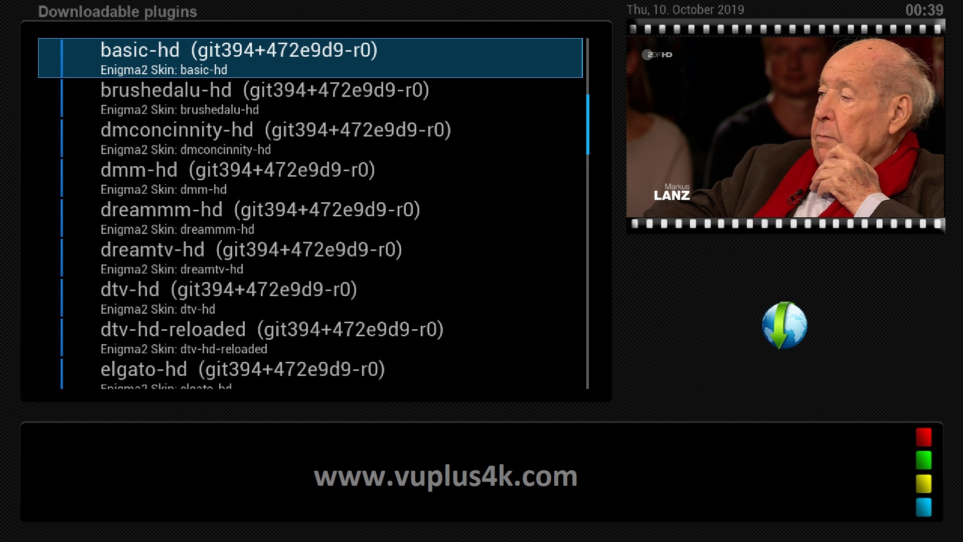[TUTO] How to install SKIN on OpenESI – VUPLUS4K