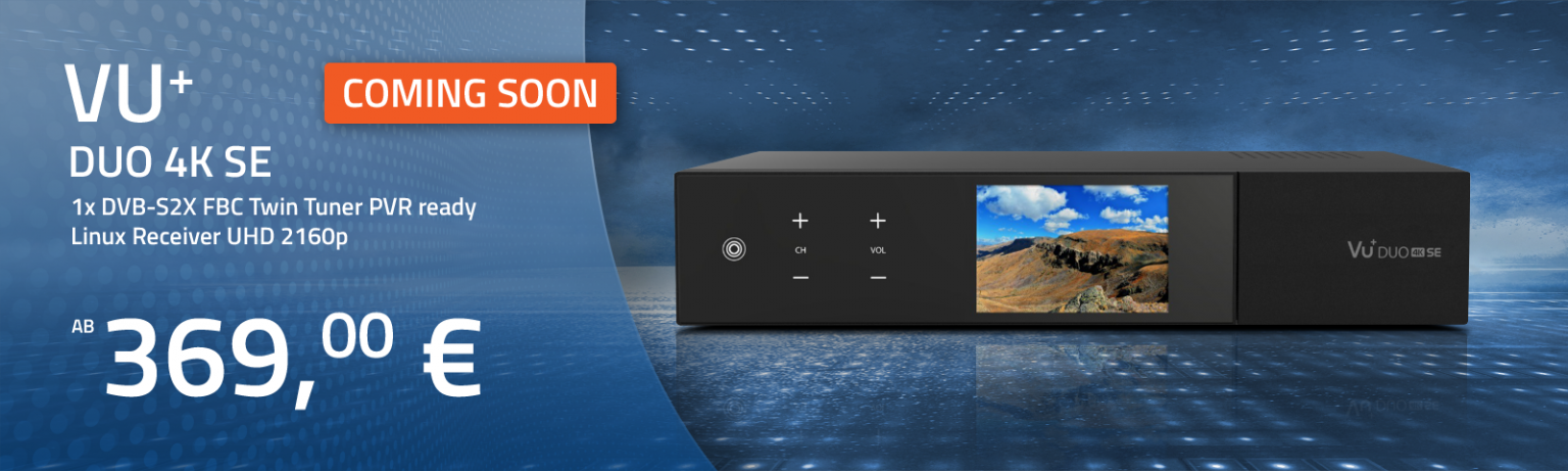 [NEWS] VU+ PLUS DUO 4K SE – VUPLUS4K