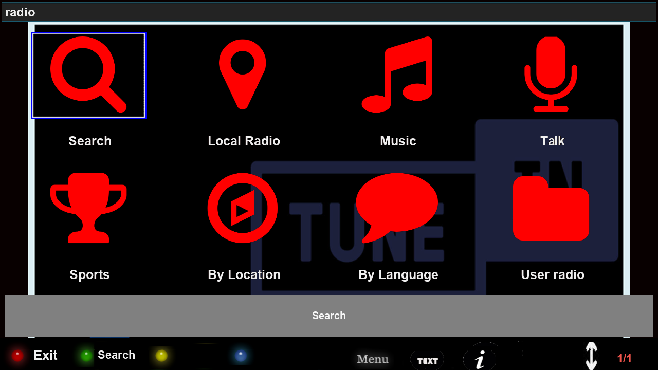 [PLUGIN] TuneIn Radio – VUPLUS4K